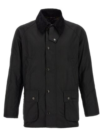 Barbour Ashby Wachsjacke, Schwarz
