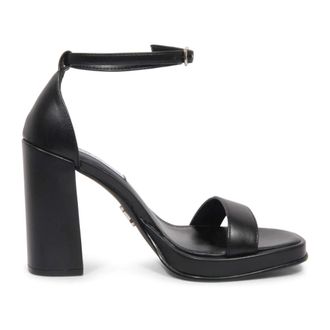 Steve Madden Dream-On Schwarzer Sandale - - Shoes - Damen - Schwarzk - 36 EU