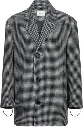 Coperni Manteau pied de poule en laine