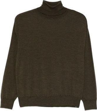PESERICO Oberteil mit Rollkragen - Grün