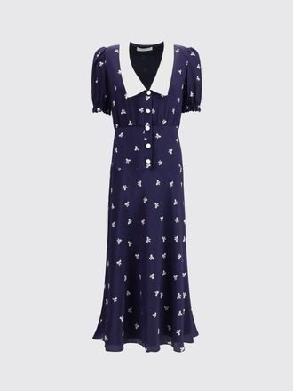 Alessandra Rich Robe ALESSANDRA RICH Femme couleur Bleu Marine