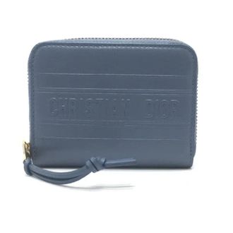 Dior Pre-owned Leder Portemonnaies - - Pre-owned - Damen - Blau - ONE SIZE