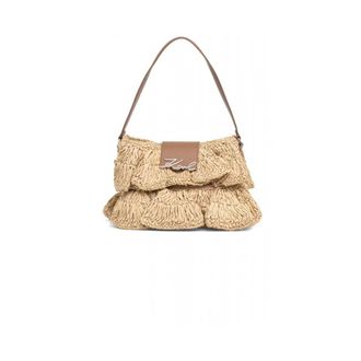 Karl Lagerfeld Femme, Sacs, Beige, Taille: ONE Size Karl Lagerfeld - Sacs > Sacs bandouli&egrave;re