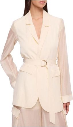 Gaud&igrave; Femme, Vestes, Beige, Taille: 40 FR Vestes Gaud&igrave;