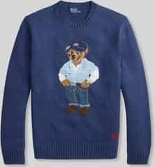 Polo Ralph Lauren Regular Fit Strickpullover mit Polo Bear Stitching
