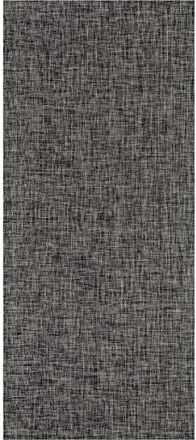 Andiamo Tilos PVC Läufer Teppich In- & Outdoor geeignet und rutschfester Unterseite 90 x 250 cm anthrazit-grau