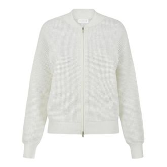 P.A.R.O.S.H. P.a.r.o.s.h., Femme, Sweatshirts et sweats &agrave; capuche, Blanc, Taille: 42 FR Zip-throughs