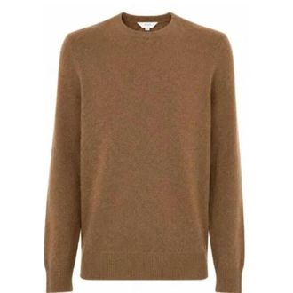 Malo Rundhals-Kaschmirpullover - - Knitwear - Herren - Braun - XL