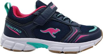 Kangaroos K-NI Romp EV Sneaker, dk Navy/Daisy pink, 28 EU