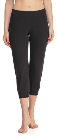 Merry Style Damen 3/4 Hose MS10-262(Schwarz, S)