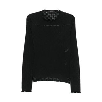 Gucci Damen, Strickwaren, Schwarzk, MGr&ouml;&szlig;e