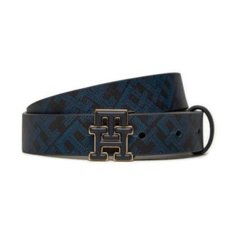 Tommy Hilfiger Femme, Accessoires, Bleu, Taille: 100 CM Logo Mono Belt