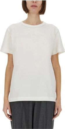 Fabiana Filippi Femme, Tops, Blanc, Taille: 38 FR T-shirt en jersey