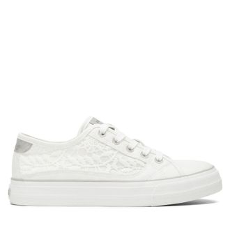 Mustang Jeans Sneakers Mustang 1272-309 Wei&szlig;