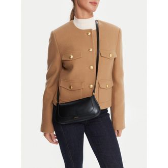 Calvin Klein Handtasche Calvin Klein Hardware Zip Crossbody LV04F1046G Schwarz