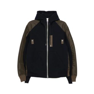 sacai Sponge Sweat Hoodie - - Sweatshirts & Hoodies - Herren - Mehrfarbig - M