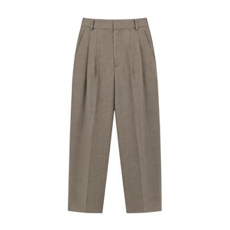 Liviana Conti Straight Hosen - - Trousers - Damen - Braun - M