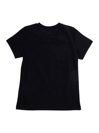 Moschino Boys T-Shirt Black Cotton T-Shirts And Polos