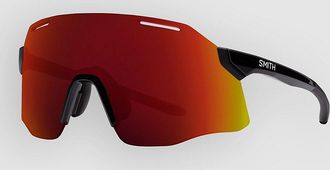Smith Vert Black +Bonus Lens Sonnenbrille chromapop red mirror