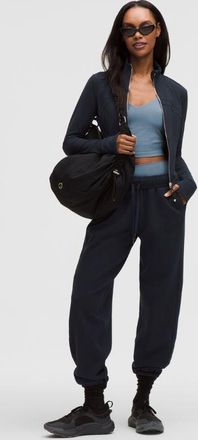 lululemon Jogging Scuba Oversized taille mi-haute Standard pour Femmes - Bleu - Taille 2XS