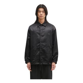 Yohji Yamamoto GFX Coach Jacket - Homme - Vestes - Noir - Taille: M