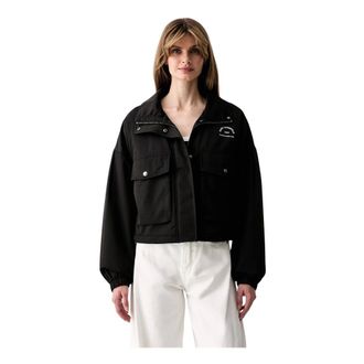 Karl Lagerfeld Damen, Jacken, Schwarzk, XSGr&ouml;&szlig;e