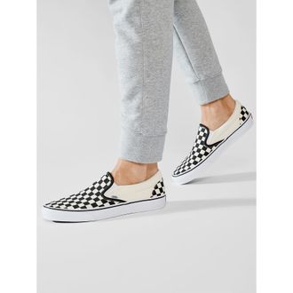 Vans Sneakers aus Stoff Vans Classic Slip-On VN000EYEBWW1 &Eacute;cru