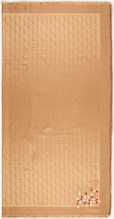 Fendi Tuch Mit Seide beige