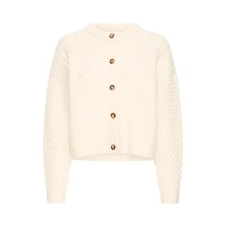 Ichi Ichi, Damen, Strickwaren, Beige, XSGr&ouml;&szlig;e