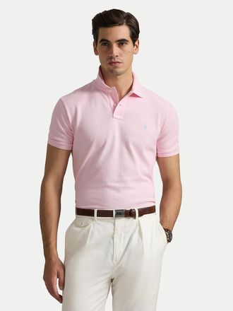 Polo Ralph Lauren Poloshirt 710536856453 Rosa Slim Fit