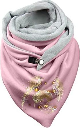 Generic &Eacute;charpe en polaire chaude avec double couture pour femme - Automne et hiver, a, Taille unique