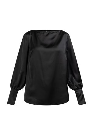Dreimaster Dreimaster Langarmbluse Damen schwarz