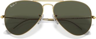 Ray-Ban unisex, Accessoires, Jaune, Taille: 62 MM Aviator Rb3025