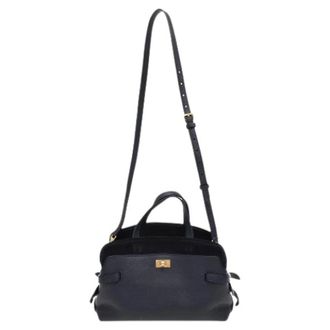Anya Hindmarch Sac bandouli&egrave;re Wilson Petit Mod&egrave;le Pre-owned - Femme - Pre-owned - Bleu - Taille: ONE Size