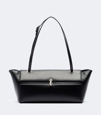 Savette Schultertasche Symmetry Trapeze Medium aus Leder