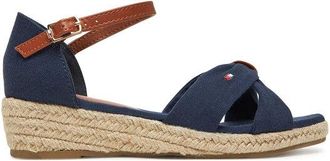 Tommy Hilfiger Espadrilles T3A7-33801-0048 S Dunkelblau