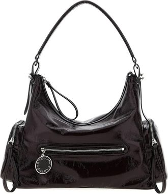 Stella McCartney sac porté épaule Dartmoor à fermeture zippée - Noir