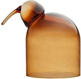 iittala Birds by Toikka Anna Vogel-Figur aus Glas in der Farbe Kupfer, Ma&szlig;e: 24,5cm x 24,5cm x 24,5cm, 1020404