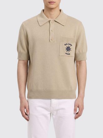Balmain Polo BALMAIN Herren Farbe Beige