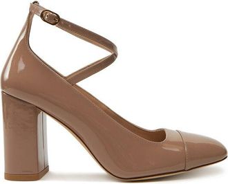 Stuart Weitzman Pumps Eden Strap 85 SK086 Beige