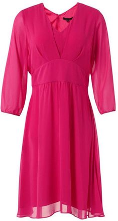 Comma Minikleid Kleid Kurzes Kleid mit Bindeg&uuml;rtel