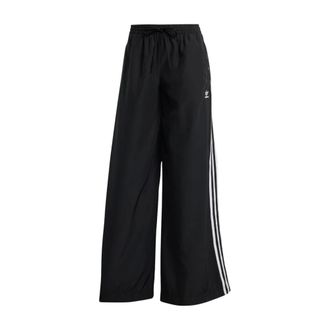 adidas Femme, Pantalons, Noir, Taille: 42 FR Pantalon de surv&ecirc;tement d&eacute;contract&eacute; &agrave; taille &eacute;lastique