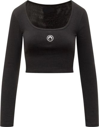 Marine Serre Femme, Tops, Noir, Taille: 38 FR Zipped Sweat &agrave; capuche