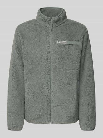 Columbia Regular Fit Fleecejacke mit Logo-Patch