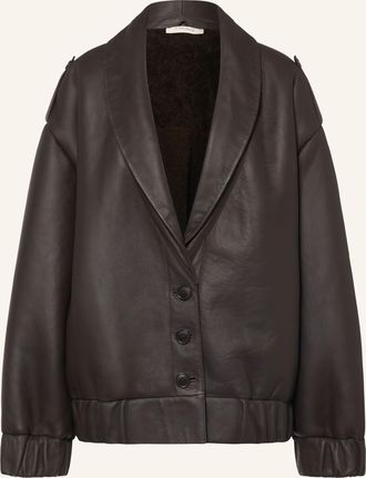 by Aylin Koenig By Aylin Koenig Lederjacke Jella braun