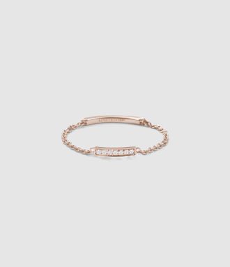 Djula Bague Cha&icirc;ne Baguette Magic Touch