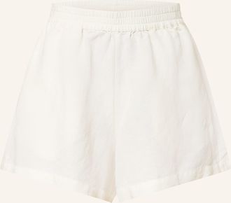 HUGO BOSS Shorts Tallan Mit Leinen weiss
