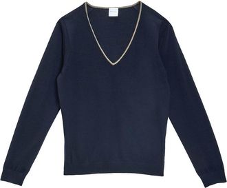 Paul Smith Pull &Agrave; Col V - Bleu