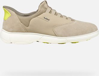 Geox Schuhe Nebula 2.0 Plus Herr Beige/gelb