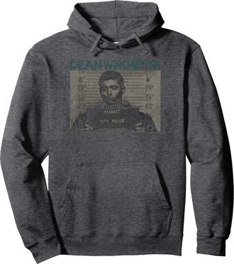 SuperNatural Dean Mug Shot Pullover Hoodie